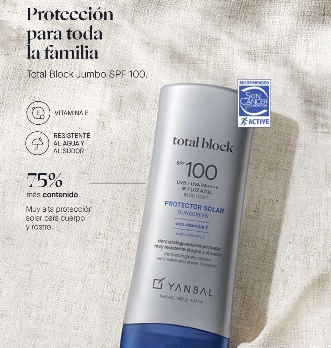 Total block sunscreen store